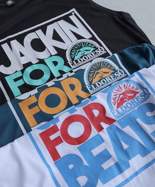 エルドレッソ/ELDORESO Jackin For Beats Sleeveless（全3色）[トップス(タンクトップ・ノースリーブ)]｜MAPS 通販 【正規取扱店】