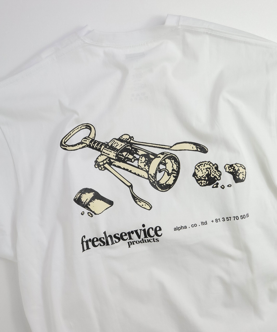 FreshService/フレッシュサービス FS PRINTED TEE "PERMANENT"（全3色）[カットソー・Tシャツ(半袖 ...